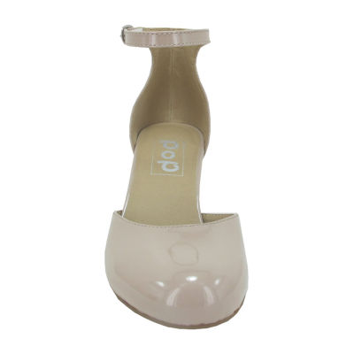 Pop Womens Gal Block Heel Pumps - JCPenney