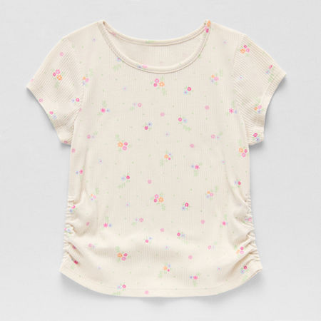 Click here for Thereabouts Rib Little & Big Kid Girls Round Neck... prices