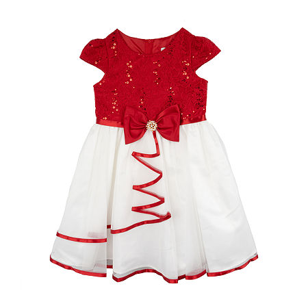 Click here for Rare Editions Toddler Girls Short Sleeve Cap Sleev... prices