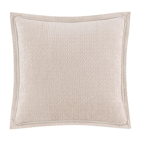 Rose Tree Cara Woven Decorative Pillow  20 x 20 - Coral