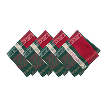 Click here for Elrene Home Fashions Merry and Festive 4-pc. Napki... prices