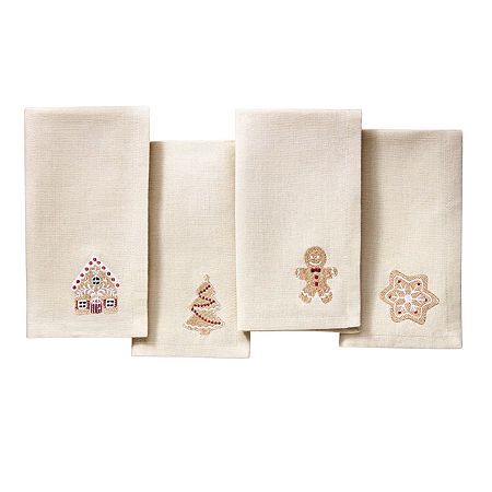 Click here for Elrene Home Fashions Gingerbread Bliss Embroidered... prices