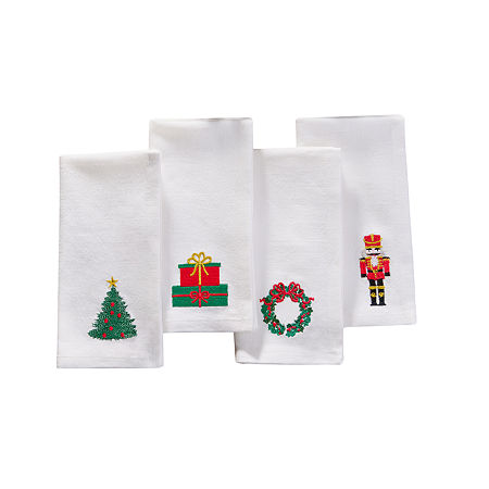 Click here for Elrene Holiday 4-Pc. Embroidered Napkin Set  17 x... prices