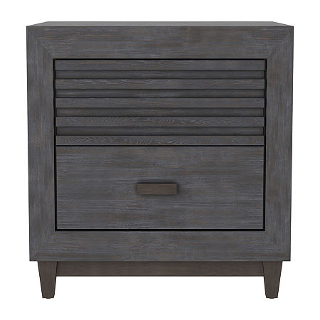 Click here for Cranes 2-Drawer Nightstand  One Size  Brown prices
