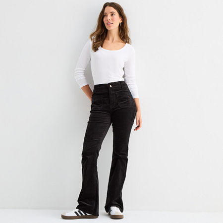 Click here for a.n.a Womens Highest Rise Flare Corduroy Pant Tall... prices