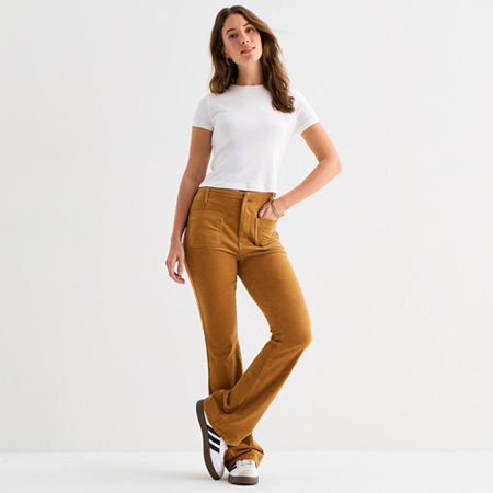 Click here for a.n.a Womens Highest Rise Flare Corduroy Pant Tall... prices