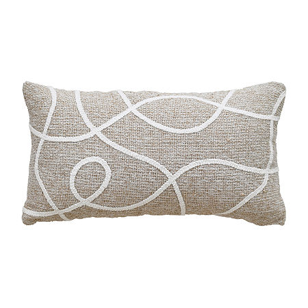 Vibhsa Linden Street Handwoven Decorative Pillow  14 x 24 - Multi