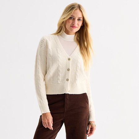 Click here for a.n.a Womens V Neck Long Sleeve Button Cardigan  X... prices