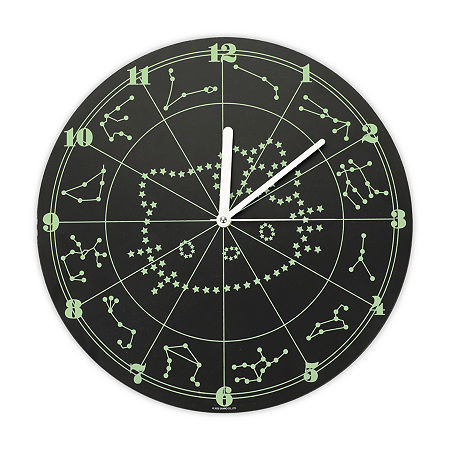 Click here for Analog Mdf Glow-In-The-Dark Wall-Hanging Zodiac Cl... prices