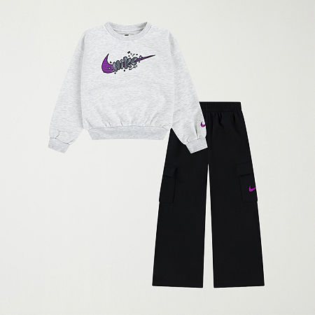 Click here for Nike Toddler and Little Girls 2-Piece Essentials C... prices