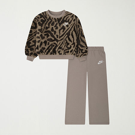 Click here for Nike Little Girls 2-pc. Pant Set  6x  Brown prices