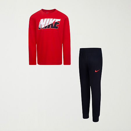 Click here for Nike Little Boys 2-pc. Pant Set  7  Black prices