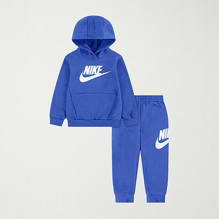 Click here for Nike Little Boys Club Fleece 2-Piece Set Logo Hood... prices