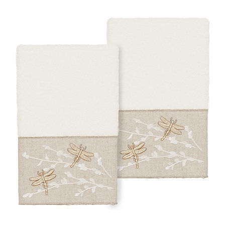 Click here for Linum Home Textiles Braelyn 2-pc. Embellished Hand... prices