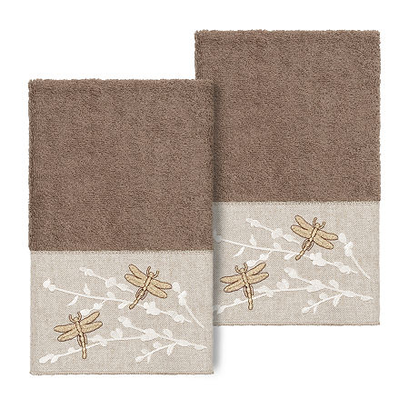 Click here for Linum Home Textiles Braelyn 2-pc. Embellished Hand... prices