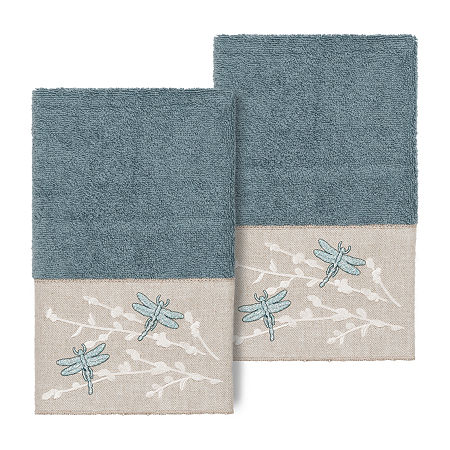 Click here for Linum Home Textiles Braelyn 2-pc. Embellished Hand... prices