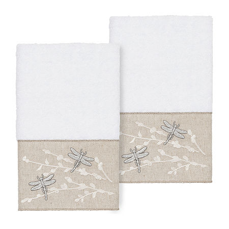 Click here for Linum Home Textiles Braelyn 2-pc. Embellished Hand... prices