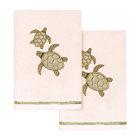 Click here for Linum Home Textiles Tortuga 2-pc. Embellished Hand... prices