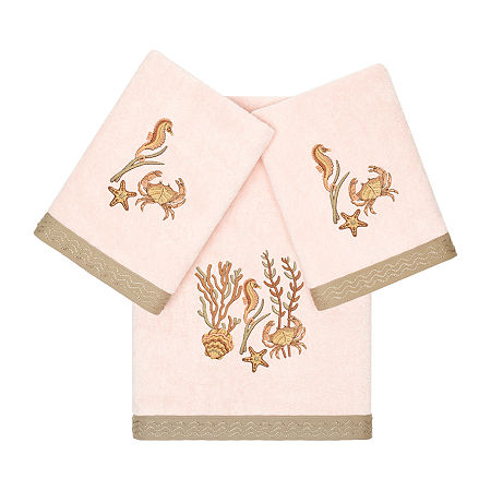 Click here for Linum Home Turkish Cotton Aaron Embellished 3-Pc.... prices