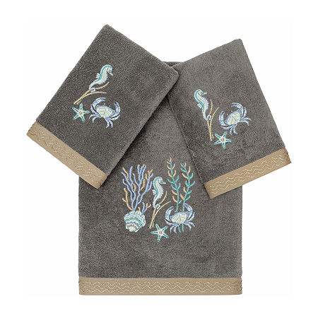 Click here for Linum Home Turkish Cotton Aaron Embellished 3-Pc.... prices