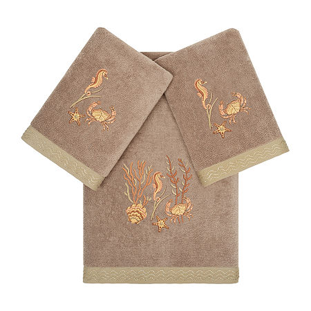 Click here for Linum Home Turkish Cotton Aaron Embellished 3-Pc.... prices