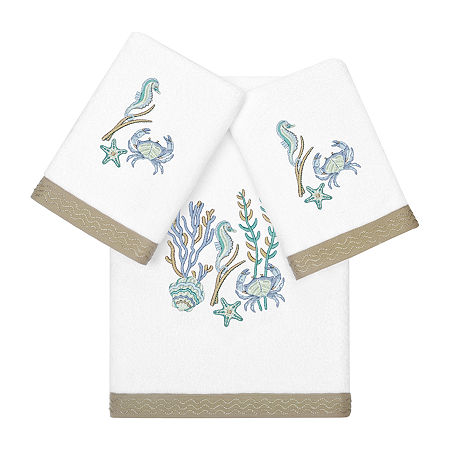 Click here for Linum Home Turkish Cotton Aaron Embellished 3-Pc.... prices