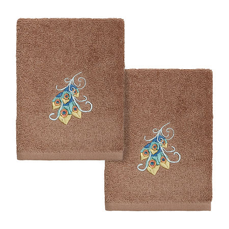 Click here for Linum Home Turkish Cotton Penelope Embellished 2-P... prices