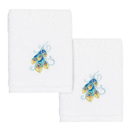 Click here for Linum Home Turkish Cotton Penelope Embellished 2-P... prices