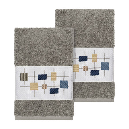 Click here for Linum Home Textiles Khloe 2-pc. Embellished Hand T... prices
