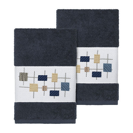 Click here for Linum Home Textiles Khloe 2-pc. Embellished Hand T... prices