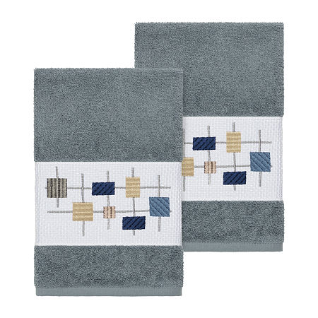 Click here for Linum Home Textiles Khloe 2-pc. Embellished Hand T... prices
