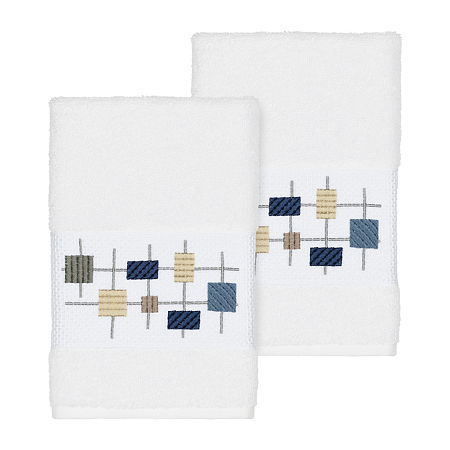 Click here for Linum Home Textiles Khloe 2-pc. Embellished Hand T... prices