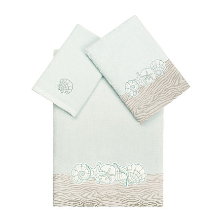 Click here for Linum Home Textiles Shell Row 3-pc. Bath Towel Set... prices
