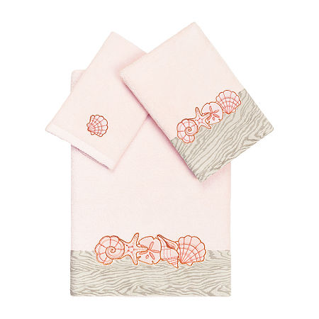 Click here for Linum Home Textiles Shell Row 3-pc. Bath Towel Set... prices
