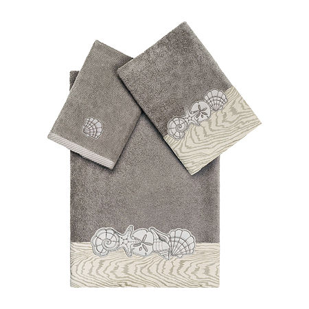 Click here for Linum Home Textiles Shell Row 3-pc. Bath Towel Set... prices