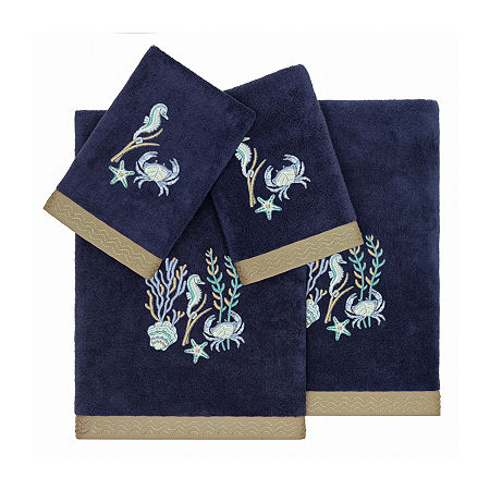 Click here for Linum Home Turkish Cotton Aaron Embellished 4-Pc.... prices