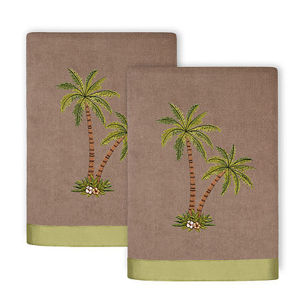 Click here for Linum Home Textiles Palmera 2-pc. Embellished Hand... prices