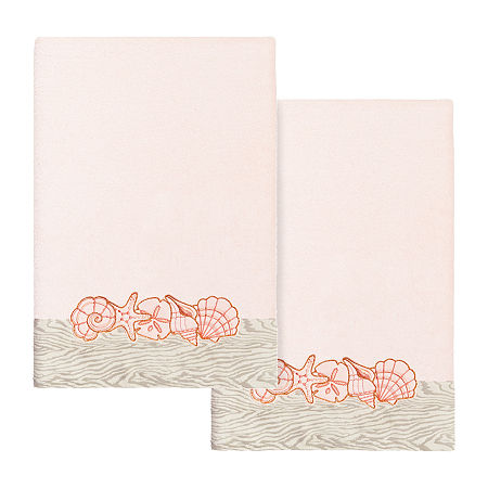Click here for Linum Home Textiles Shell Row 2-pc. Embellished Ba... prices