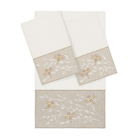 Click here for Linum Home Textiles Braelyn 3-pc. Bath Towel Set... prices