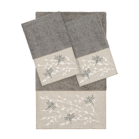 Click here for Linum Home Textiles Braelyn 3-pc. Bath Towel Set... prices