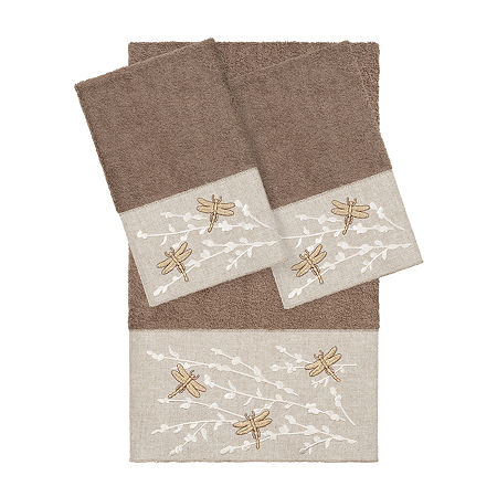 Click here for Linum Home Textiles Braelyn 3-pc. Bath Towel Set... prices
