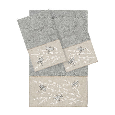 Click here for Linum Home Textiles Braelyn 3-pc. Bath Towel Set... prices