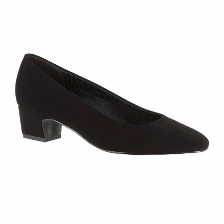 Click here for Easy Street Prim Womens Round Block Heel Pumps  12... prices
