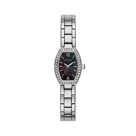 Click here for Caravelle Designed By Bulova Womens Crystal Accent... prices