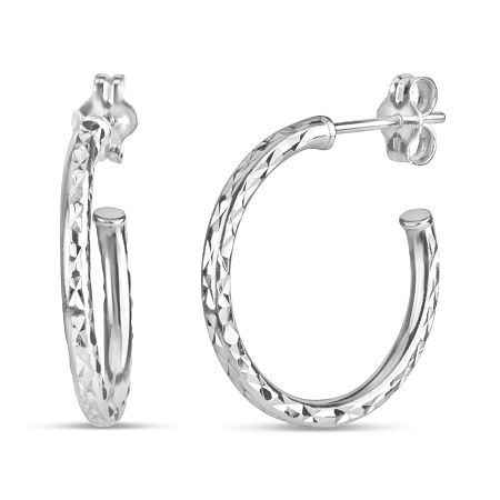 Click here for Sterling Silver 20.3mm Stud Earrings  One Size prices