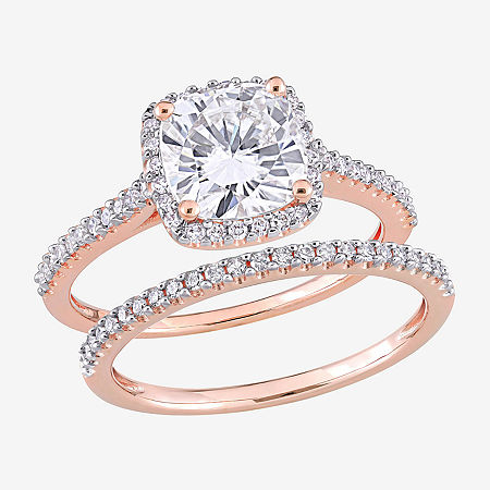 Click here for Womens 1/3 CT. T.W. Lab Created White Moissanite 1... prices