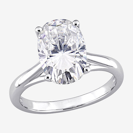 Click here for Womens Lab Created White Moissanite 10K White Gold... prices