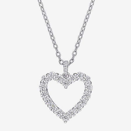 Click here for Womens Lab Created White Moissanite Sterling Silve... prices