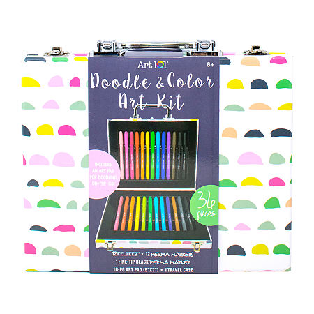 Click here for Art 101 Doodle and Color Art Set with 36 Pieces in... prices