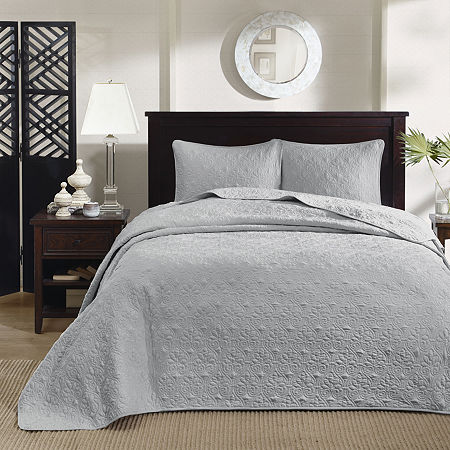 Click here for Madison Park Quebec Quilted 3-Pc. Bedspread Set  K... prices